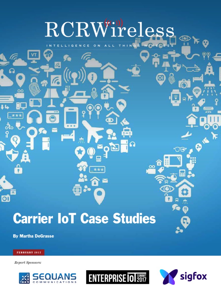 Carrier Iot Case Studies | PDF | Internet Of Things | Telecommunications