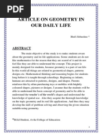 Geometric Dissection Puzzle | PDF | Geometry | Shape