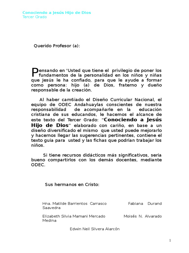 La Biblia: Carta de amor de Dios a sus hijos | PDF | María, madre de ...