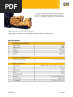 Caterpillar D50 4 CAT C4.4 Spec Sheeet | PDF | Engines | Diesel Engine