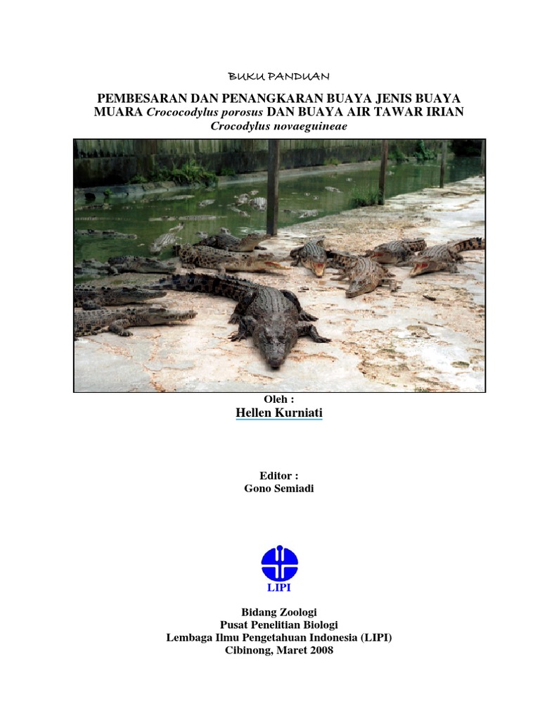 Panduan Pembesaran dan Penangkaran Buaya | PDF