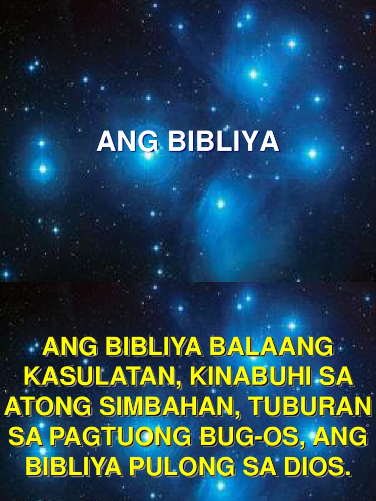 Ang Bibliya | PDF