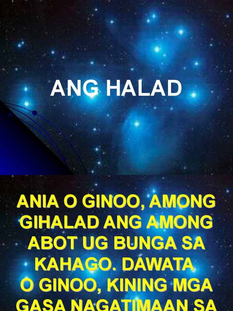 Ang Halad | PDF