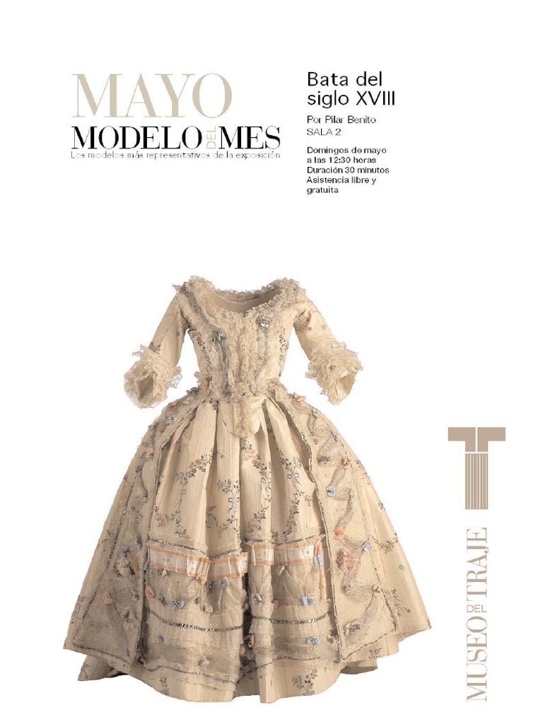 Bata Del Siglo Xviii | PDF | Francisco Goya | Ropa