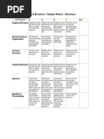 Rubric: Booklet Criteria Outstanding Proficient Consolidating Emerging ...