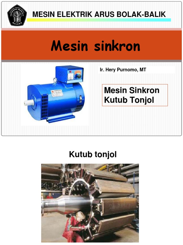 Mesin Sinkron 3 Fasa-Kutub Tonjol | PDF