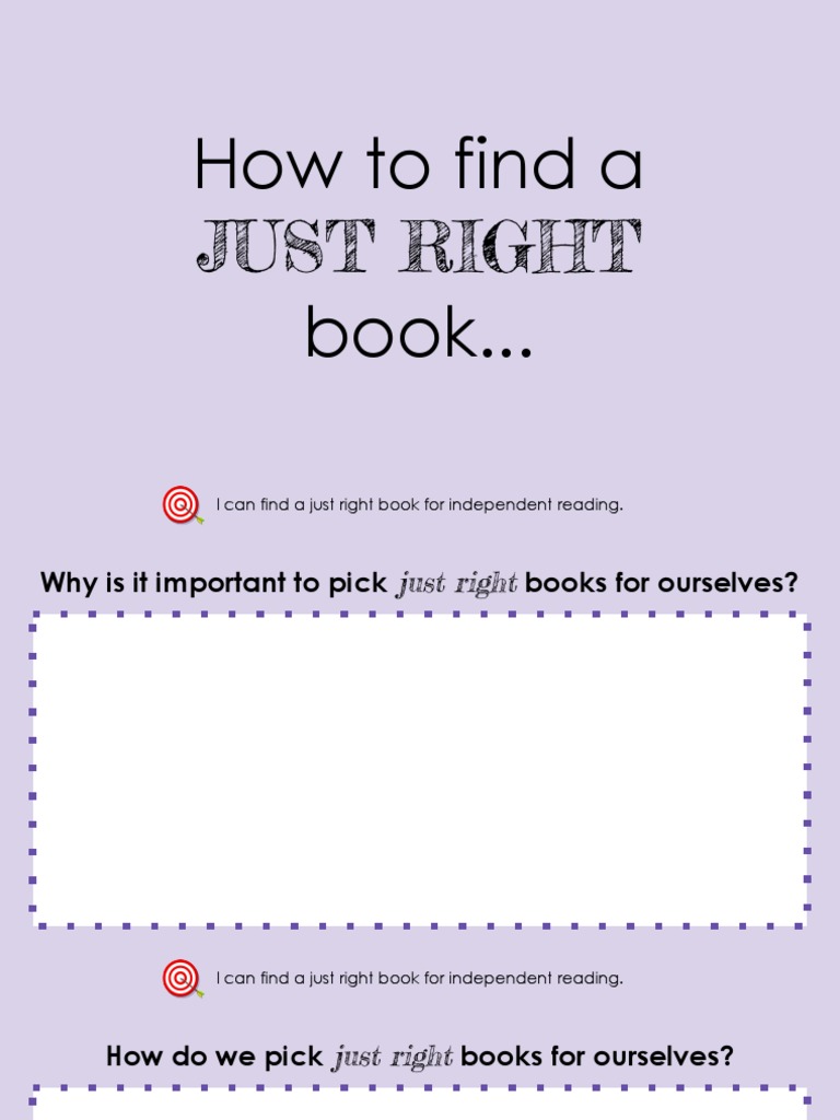 Just Right Books | PDF | Philosophy | Poetry