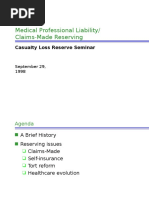 Unexpired Reserve | PDF | Insurance | Actuary