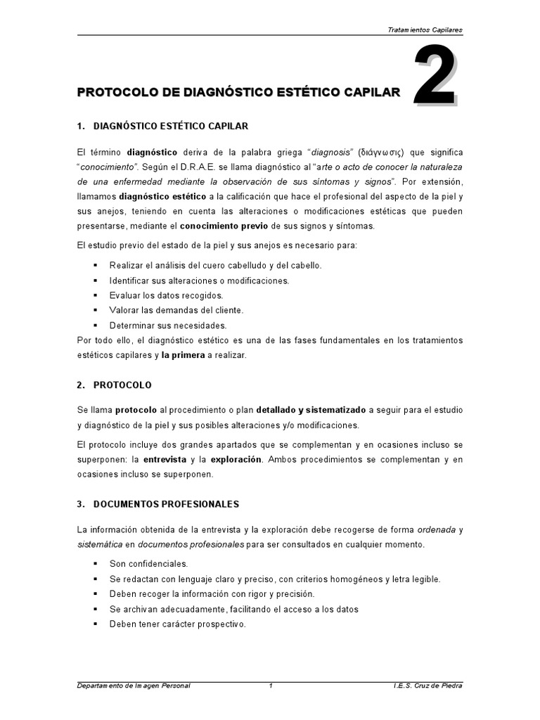 Libro Tratamiento Capilar | PDF | Pelo | Diagnostico medico