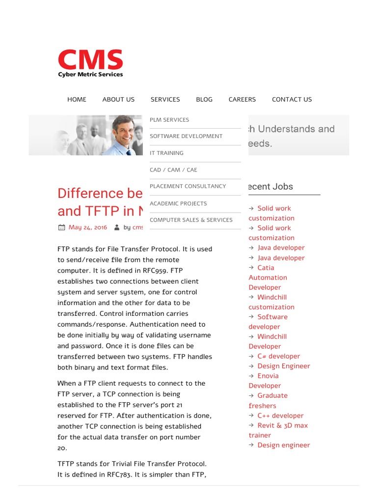 FTP vs TFTP: Key Networking Differences | PDF | File Transfer Protocol ...