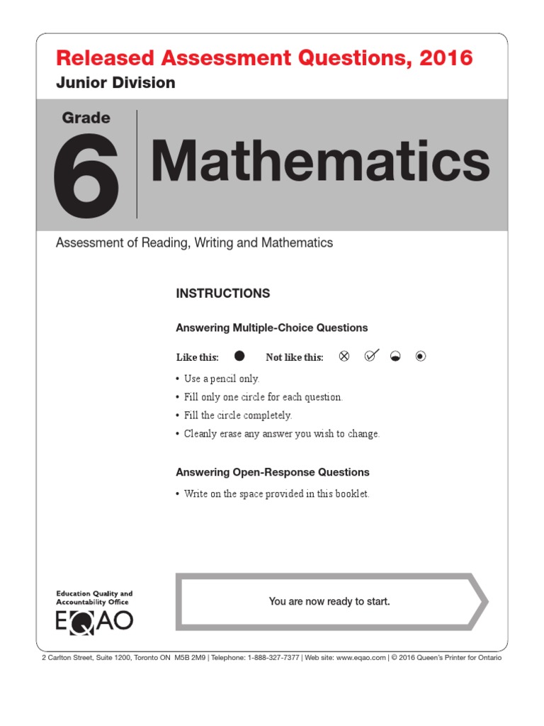 G6-math-bklt-2016 | Geometry | Elementary Mathematics