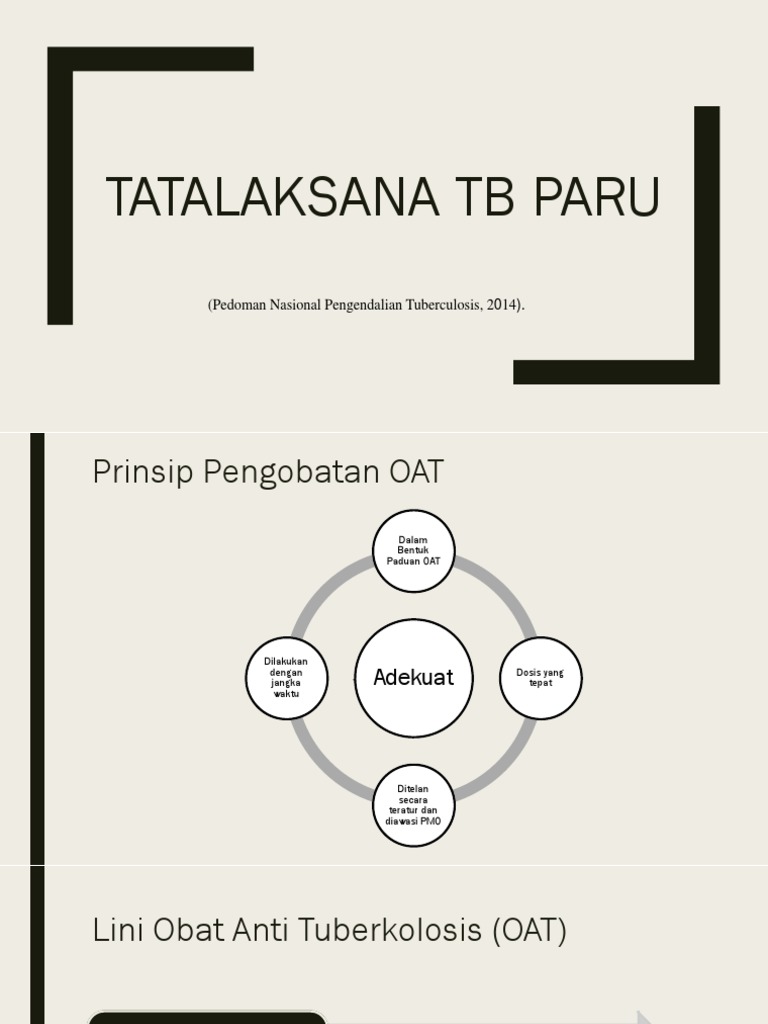 Tatalaksana TB Paru | PDF