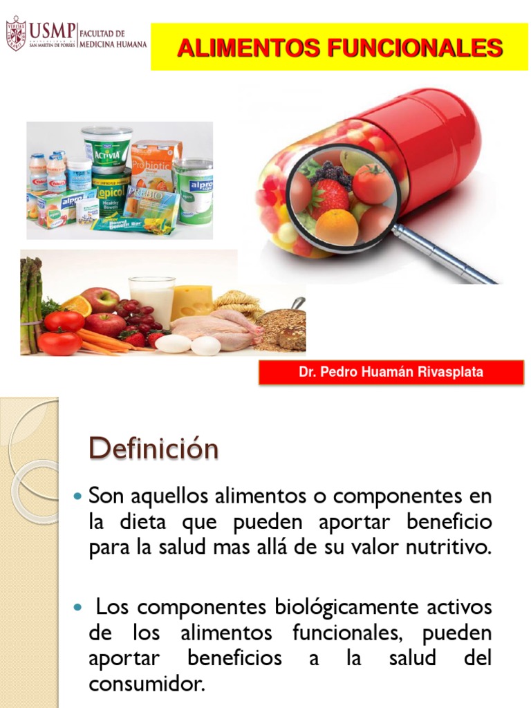 Clase 5 - Alimentos Funcionales | PDF | Comida funcional | Alimentos