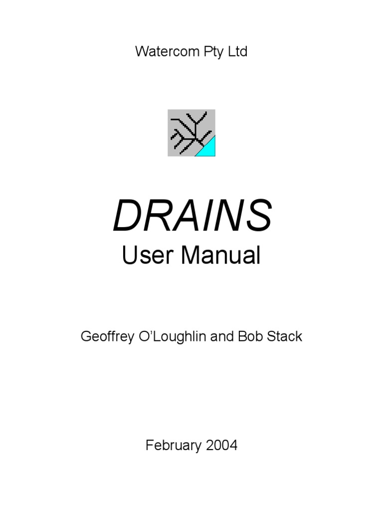 DRAINS Manual February 2004 | PDF | Drainage Basin | Geographic ...