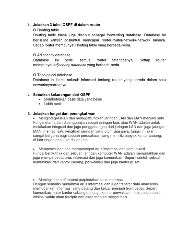 Rancang Bangun Jaringan | PDF