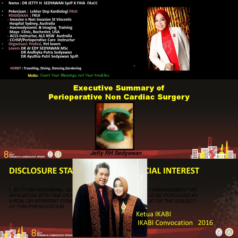 DR - Jetty - Executive Summary of Perioperative Management | PDF ...