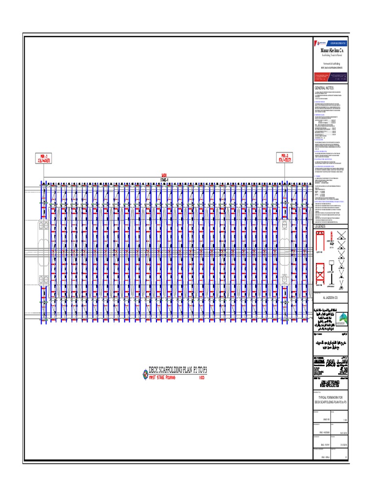 01-Scaffolding1 Plan p2 - p3 | PDF | Scaffolding | Structural Engineering