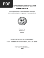 Concrete Mix Design Lab Report | PDF | Concrete | Sand
