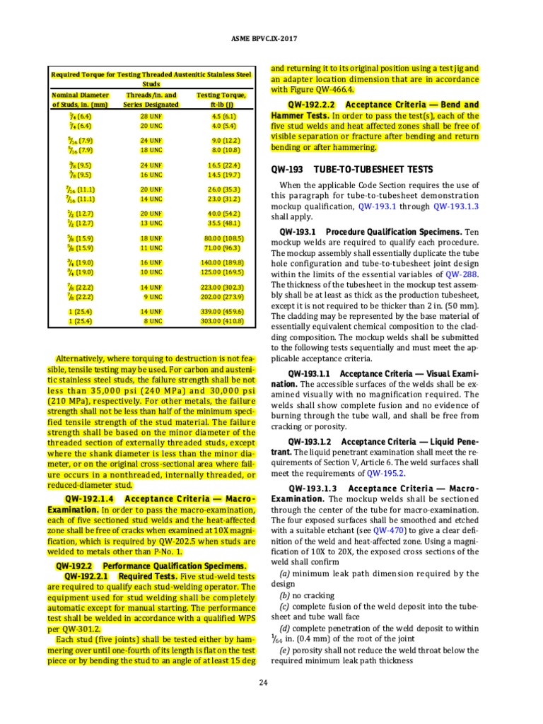 Pages From Asme Sec Ix 2017 | PDF | Welding | Construction