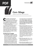 Silo Capacity and Corn Weight Guide | PDF | Hay | Cereals