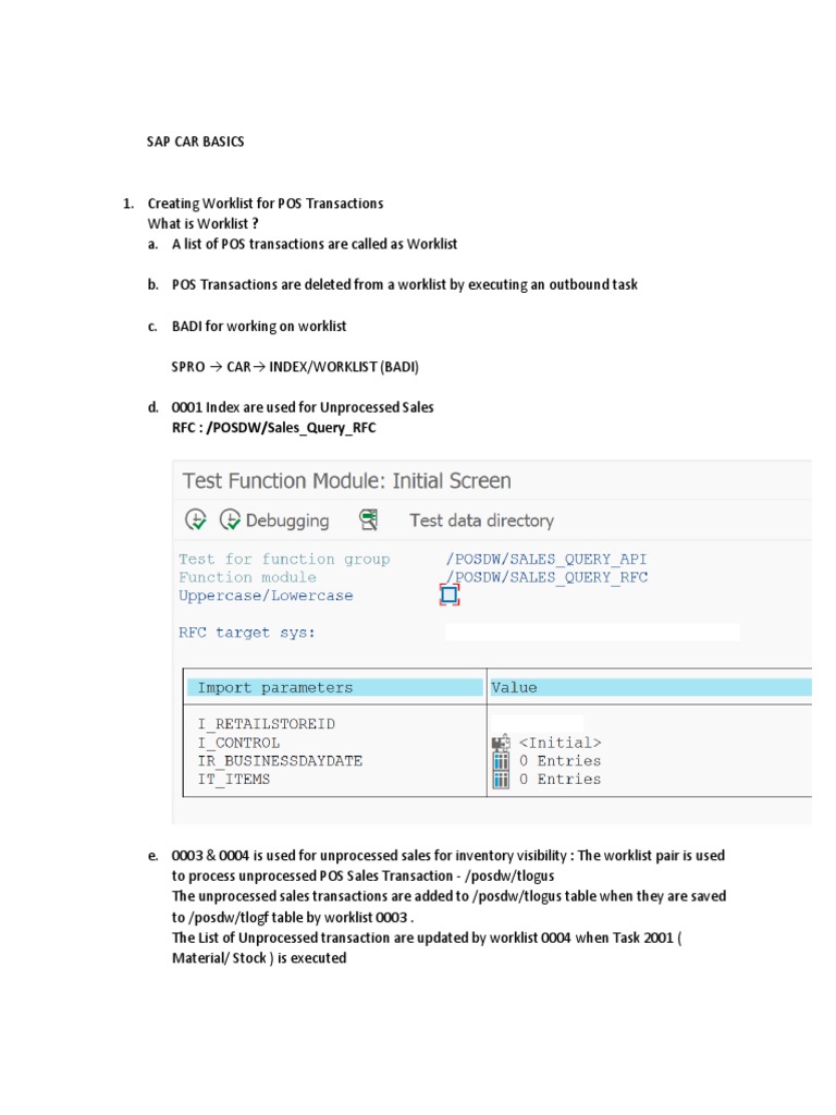 Sap Car | PDF