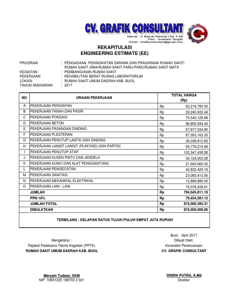 Contoh Ee Laboratorium | PDF
