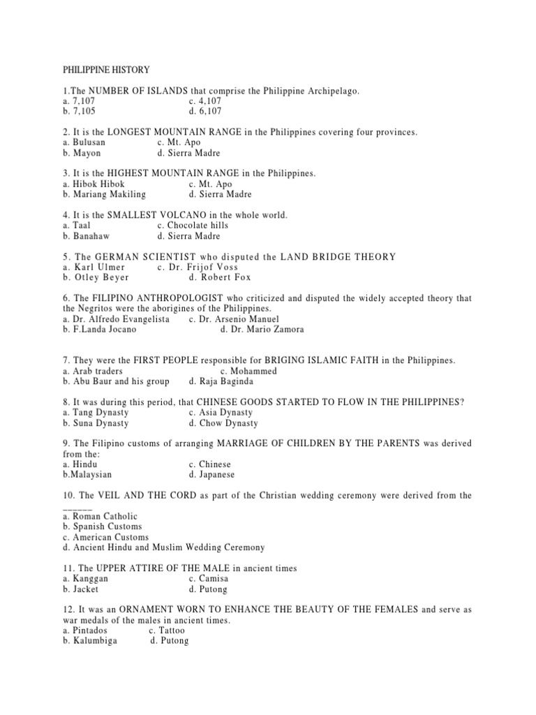 AP Philippine History | PDF | Philippines | President Of The Philippines