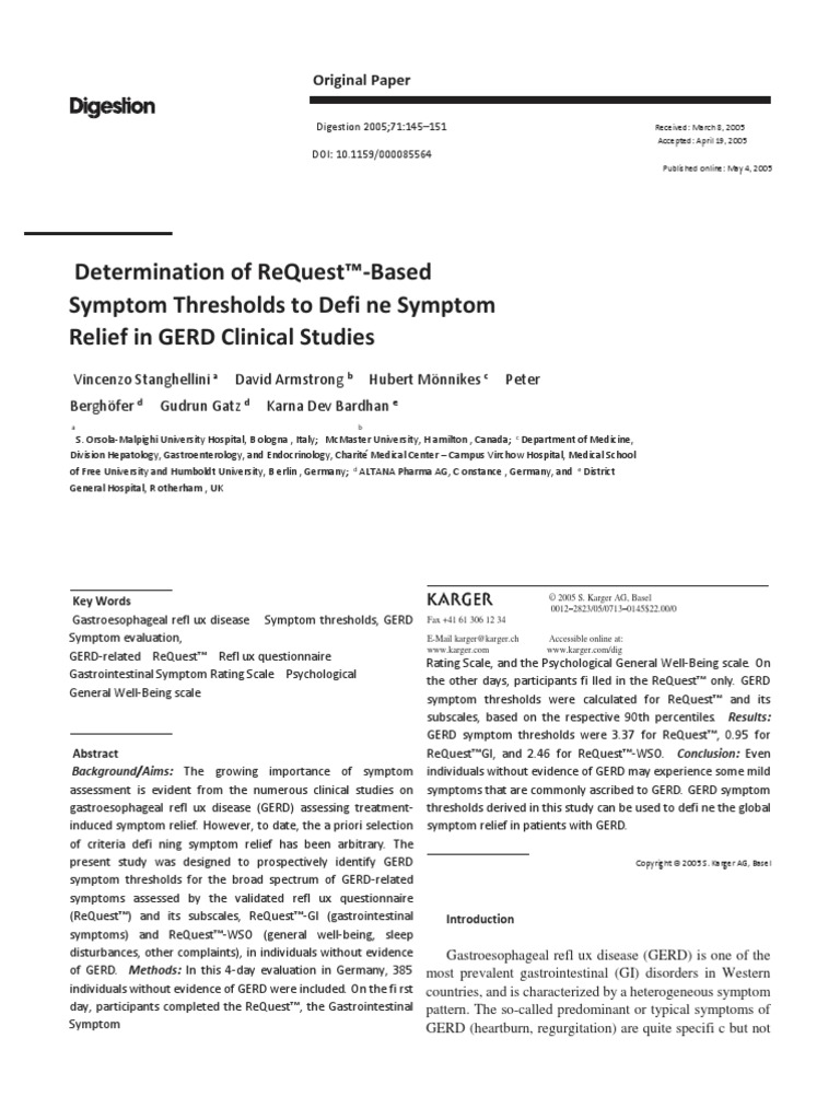 Jurnal GERD 3 | PDF | Gastroesophageal Reflux Disease | Heartburn