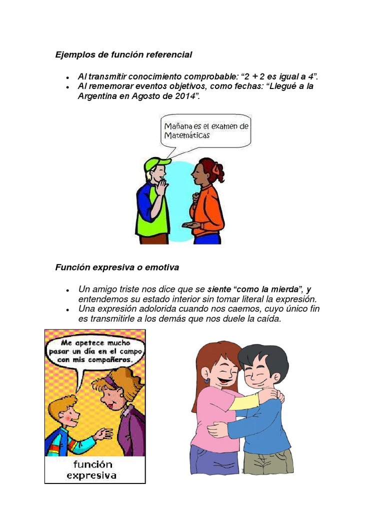 Ejemplos de Función Referencial | PDF