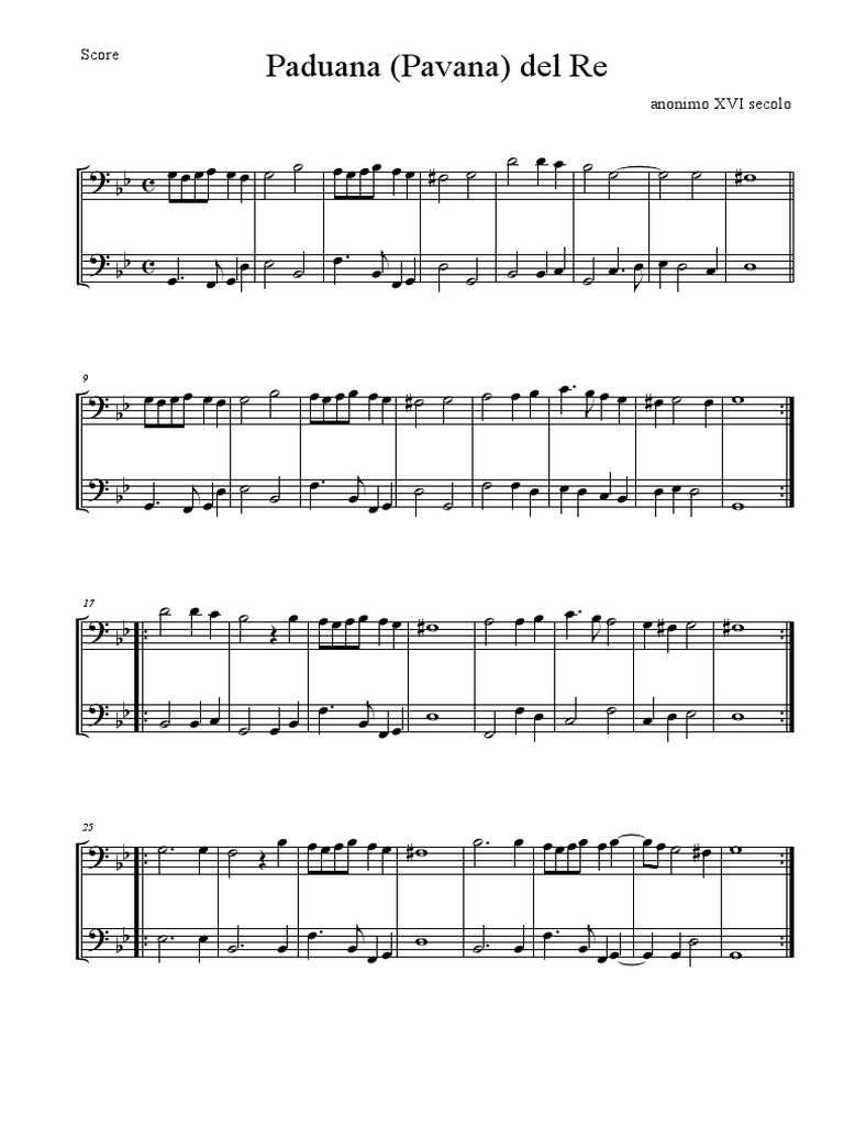 Paduana Del Re | PDF