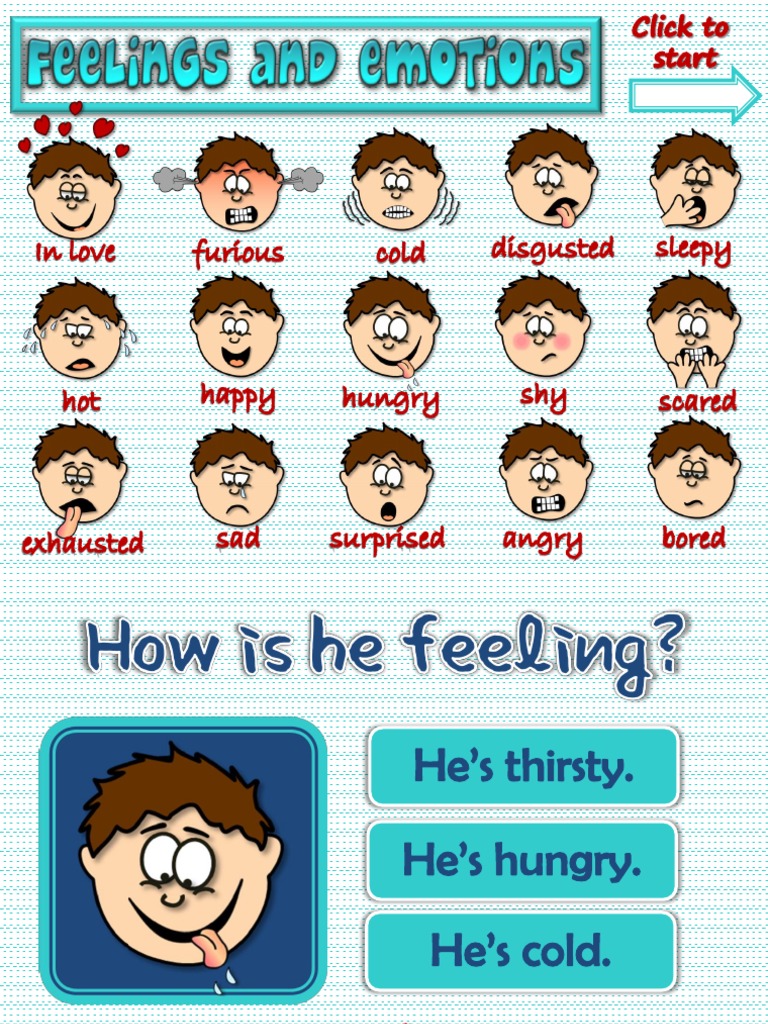 Feelings and Emotions Game Fun Activities Games Games - 19791 | PDF