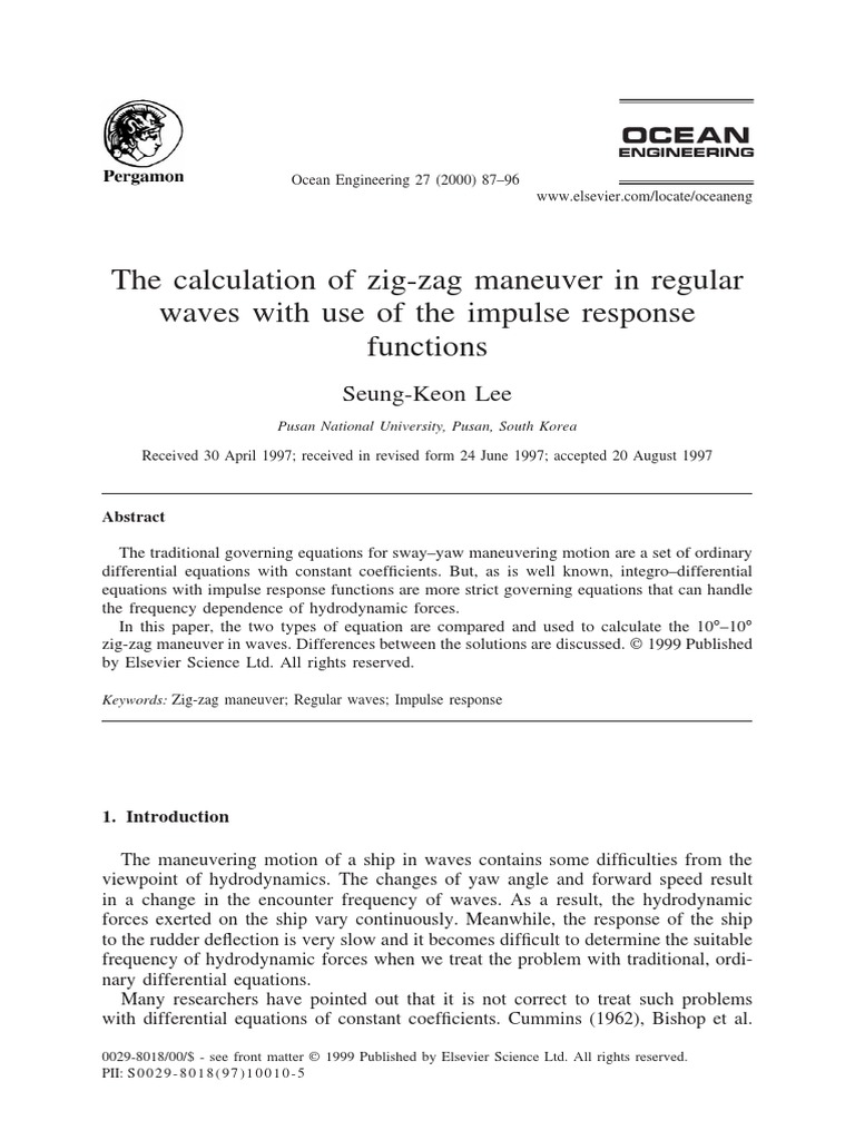 Lee 2000 | PDF | Flight Dynamics (Fixed Wing Aircraft) | Waves