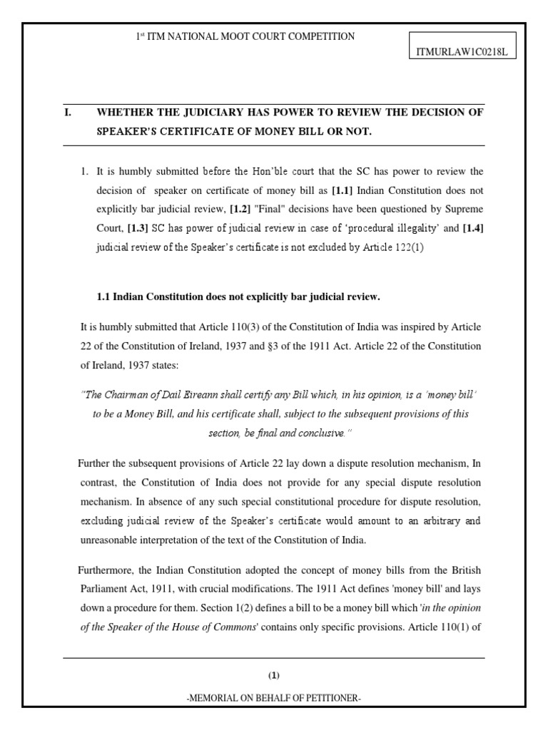 Article 122 | PDF | Judiciaries | Tribunal