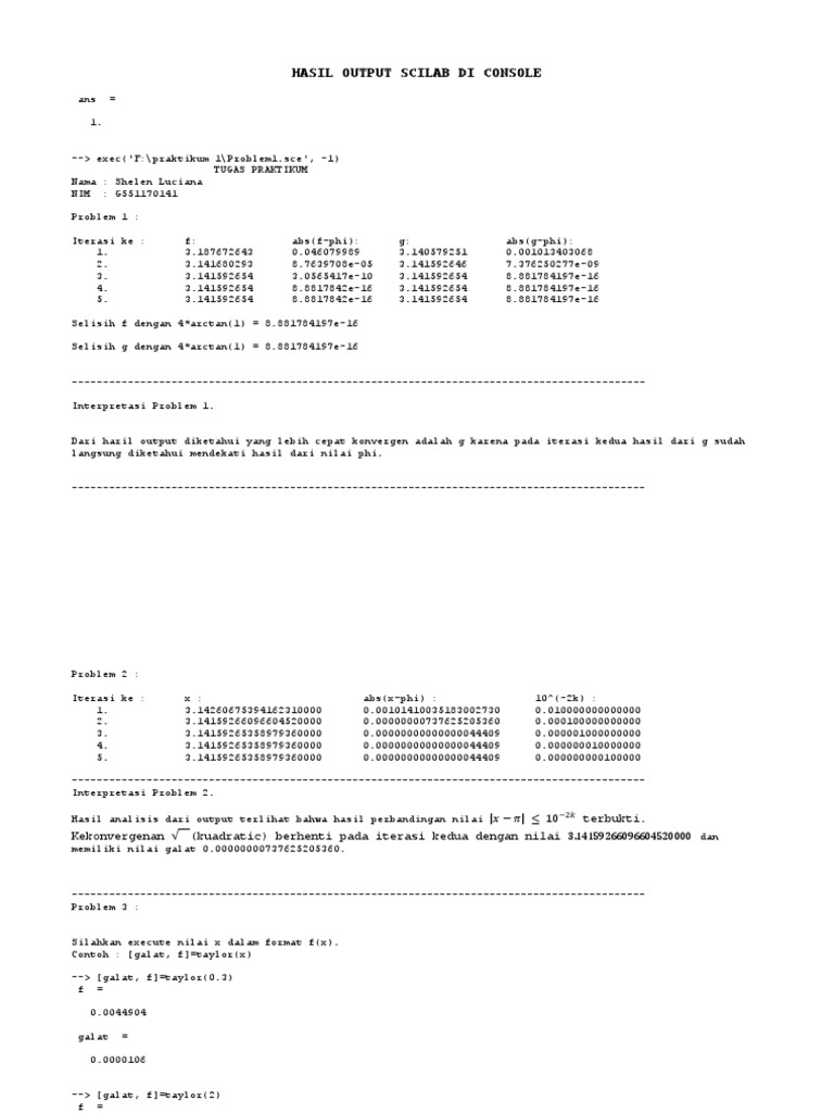 Metode Numerik Scilab Pdf