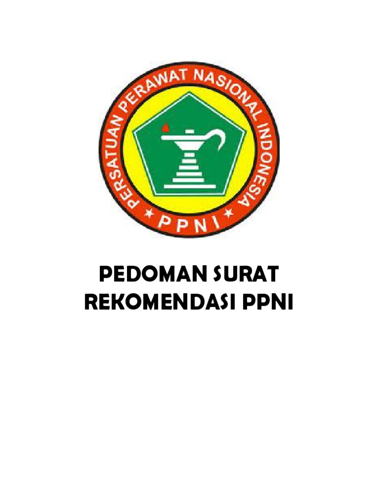 Cover Pedoman Ppni | PDF