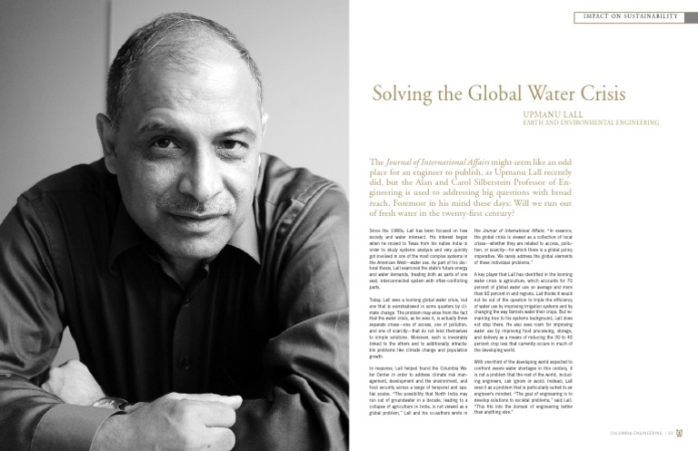 Solving The Global Water Crisis | Download Free PDF | Water Scarcity ...