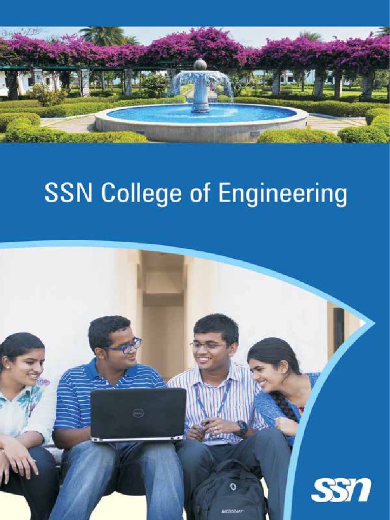 SSN College of Engineering - Chennai - Brochure | PDF | Biomedical ...