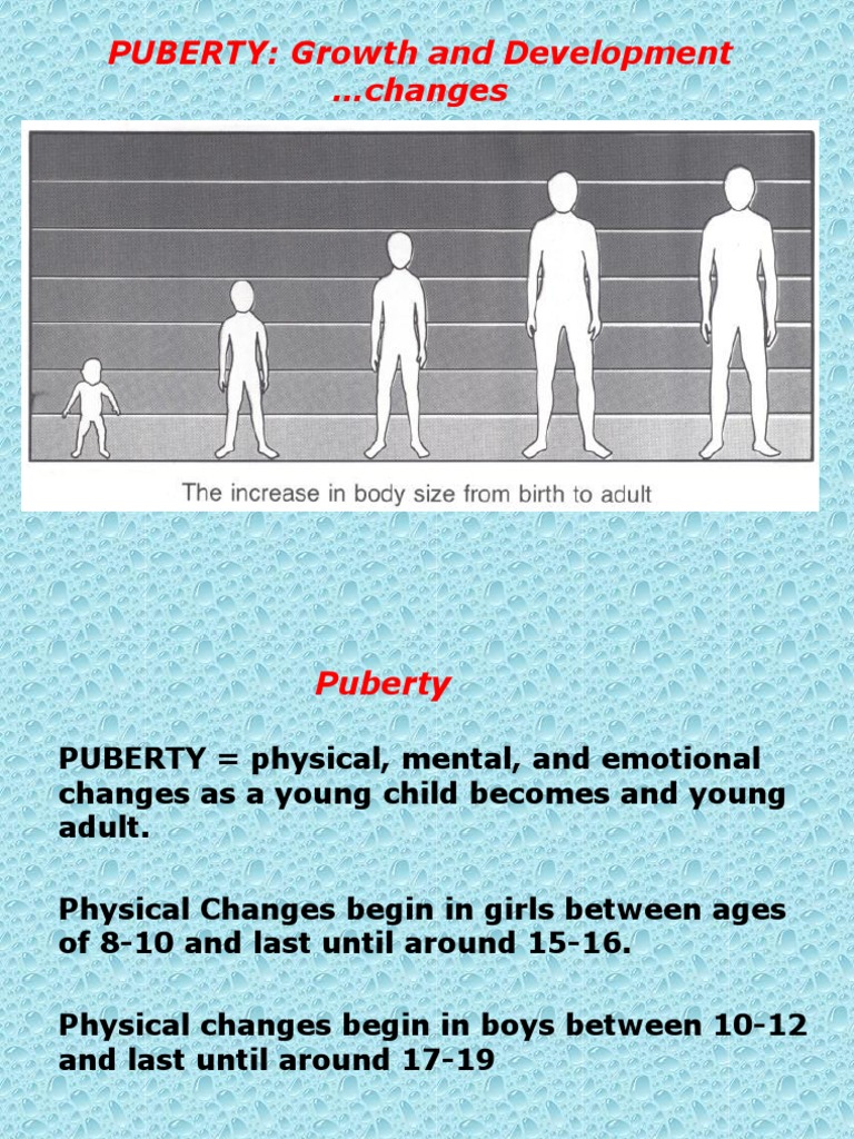 Puberty and Teen Years | PDF | Puberty | Adolescence
