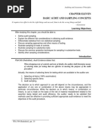ISA 530: Audit Sampling Standards | PDF | Audit | Sampling (Statistics)