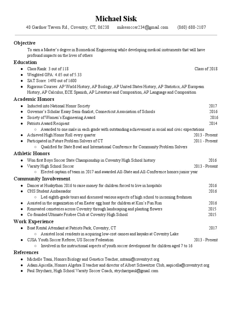 Michael Sisk - Resume | PDF | Behavior Modification | Schools