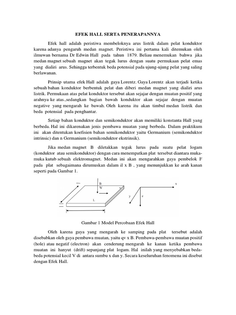 Efek Hall | PDF