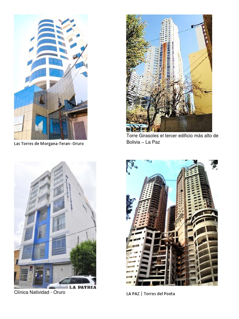 Edificios más altos de Bolivia | PDF