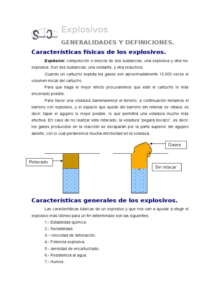Explosivos Anfo | PDF | Material explosivo | Aluminio