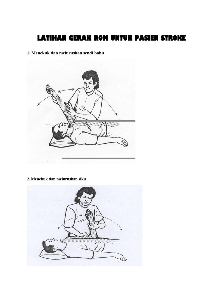 Rom Stroke | PDF | Pengembangan Diri | Kesehatan Holistik
