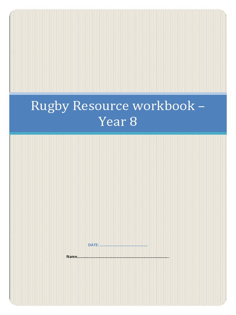 Rugby Non-Doers Sheets | PDF | Rugby Union Teams | Team Sports