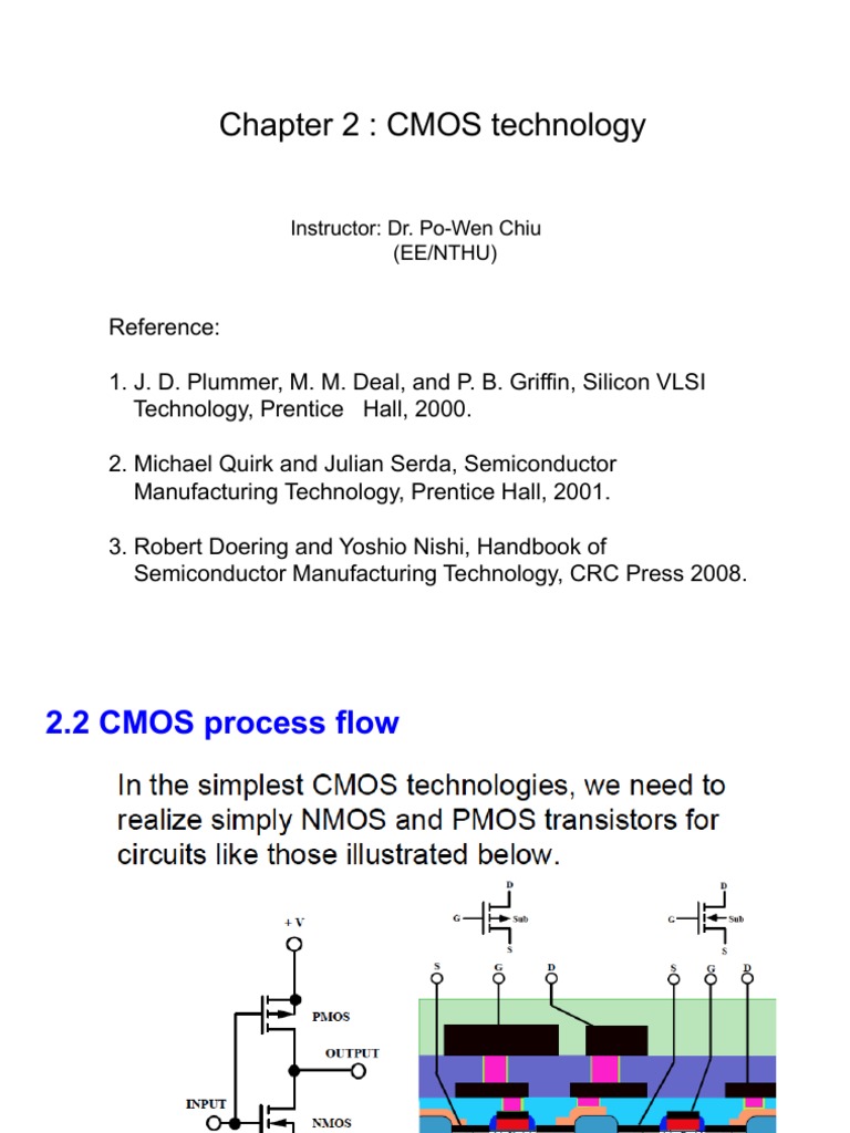 Lecture02 1 Process | PDF | Mosfet | Chemical Vapor Deposition