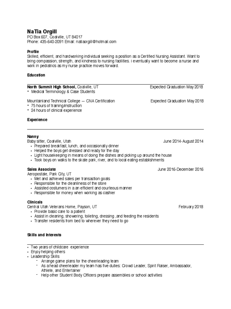 Resume PDF | PDF