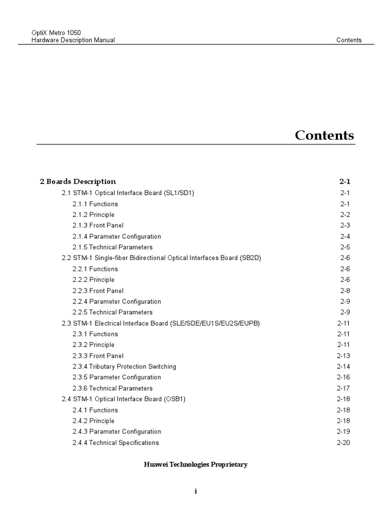 02-Chapter2 Board Description | PDF | Wavelength Division Multiplexing | Optical Fiber