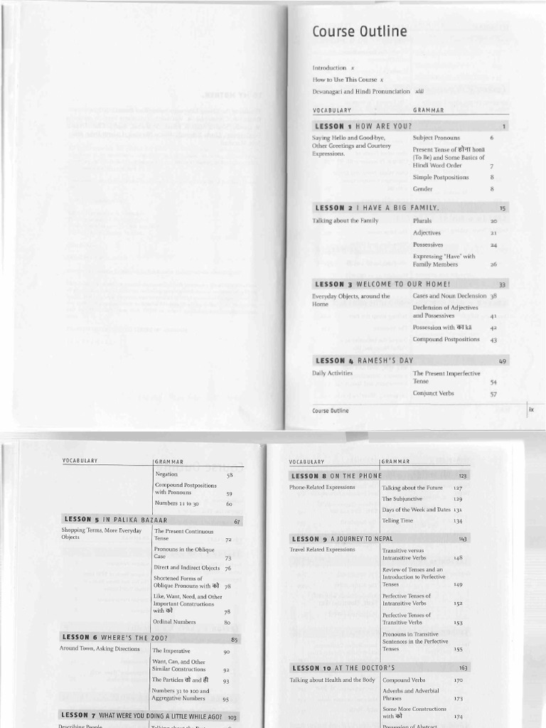 Hindi A Complete Course For Beginner PDF | PDF | Languages