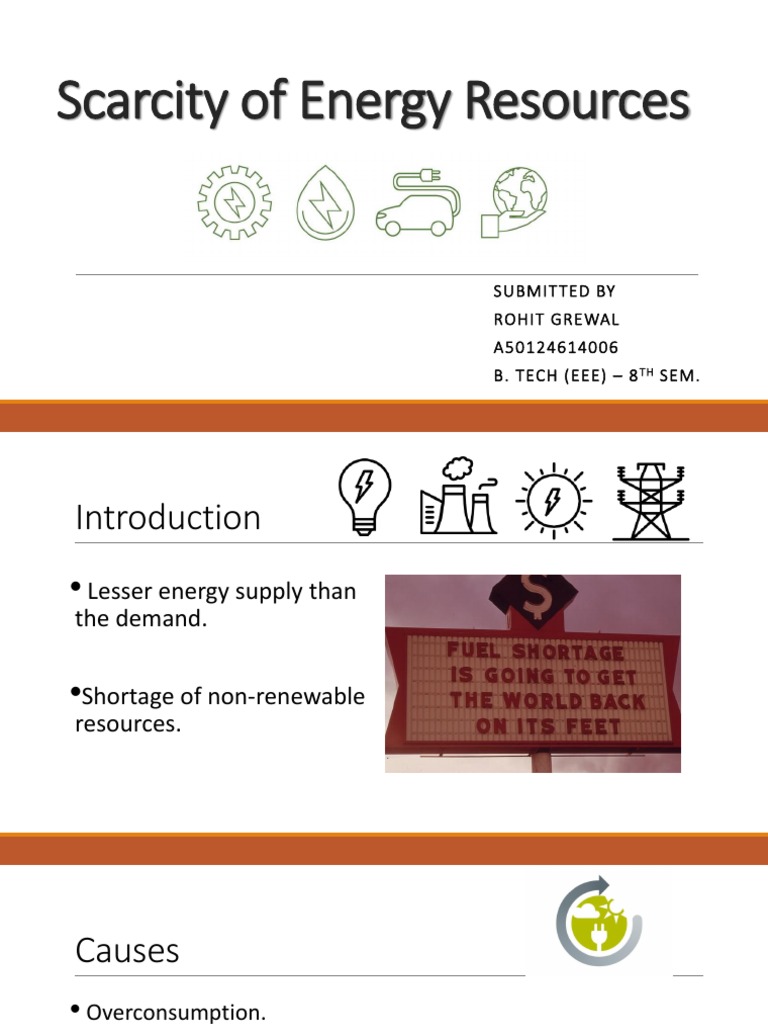 Energy Scarcity | PDF